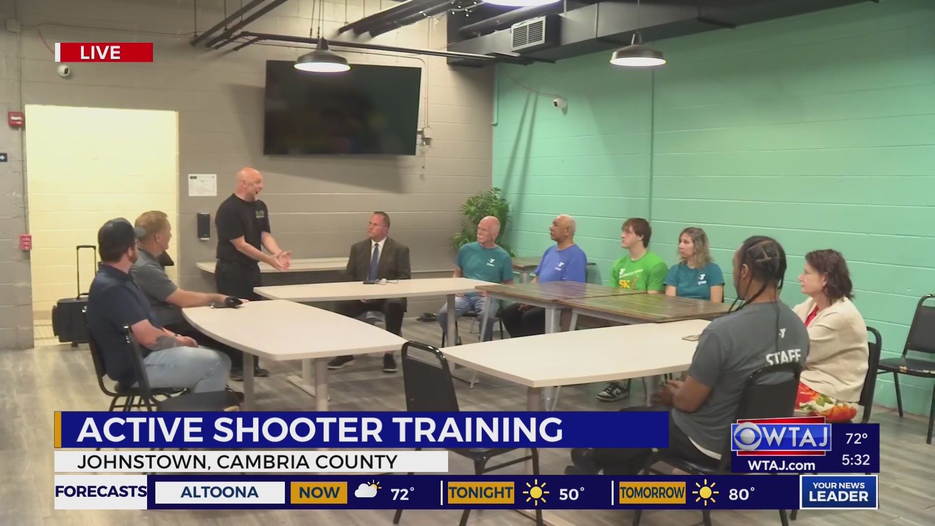 Active shooter response training
