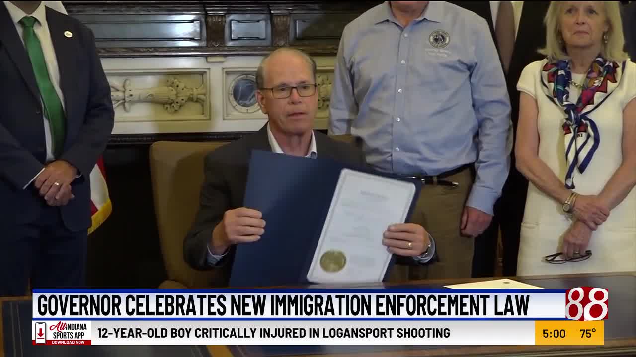 Indiana Gov. Braun announces next steps in immigration enforcement