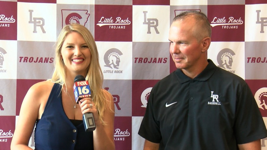 One-on-one with Little Rock head baseball coach Chris Curry ahead of ...