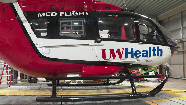 Child flown to UW Hospital after crash involving truck and bicycle