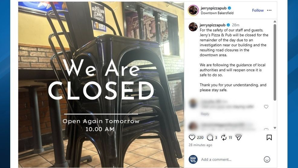 Jerry’s Pizza & Pub closes Tuesday as nearby hostage investigation ...
