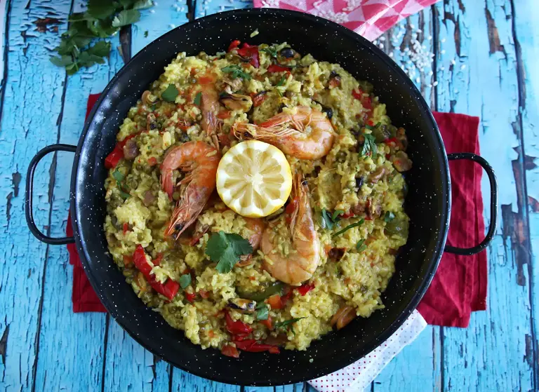 Paella super rapide au Cookeo