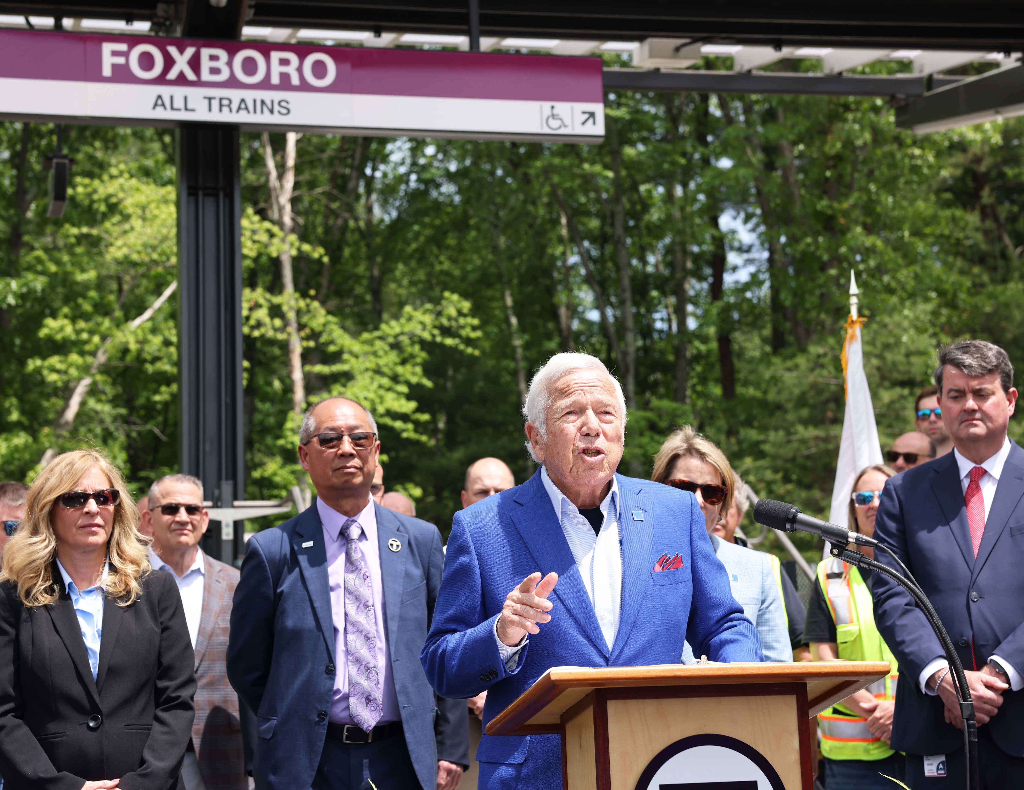 Foxboro MBTA station upgrades finished, improving Gillette Stadium access