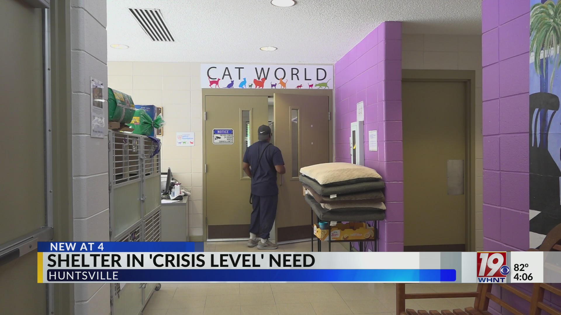 Shelter in 'crisis level' need | June 2, 2026 | News 19 at 4 p.m.