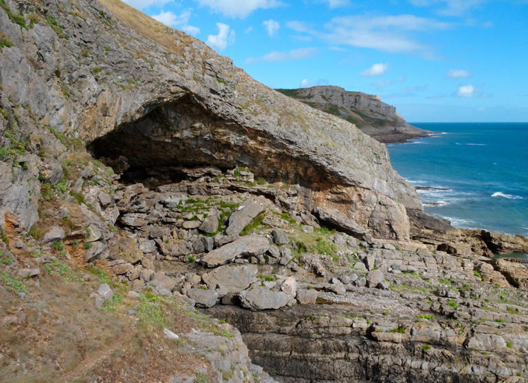 A century after causing controversy, red cave markings in Wales are ...