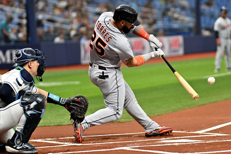 Early runs launch Detroit Tigers past Rays for second win in a row