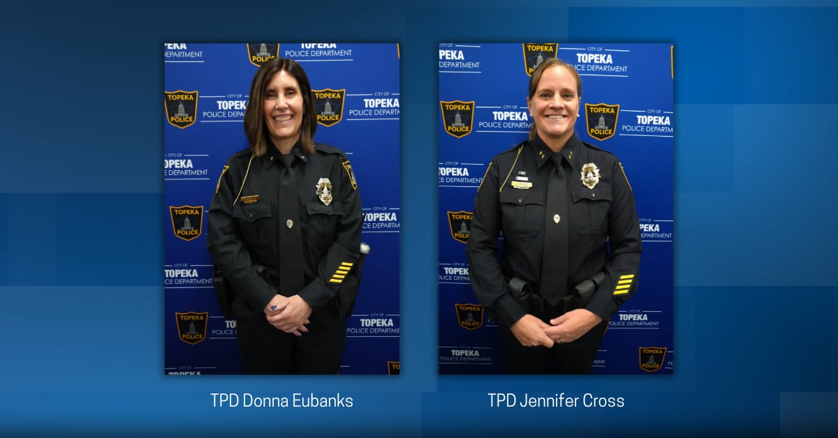 Topeka Police Department announces new leadership appointment
