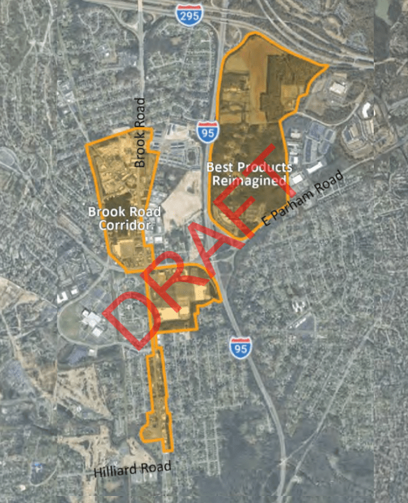 Henrico unveils draft of plans for vacant Best Products space