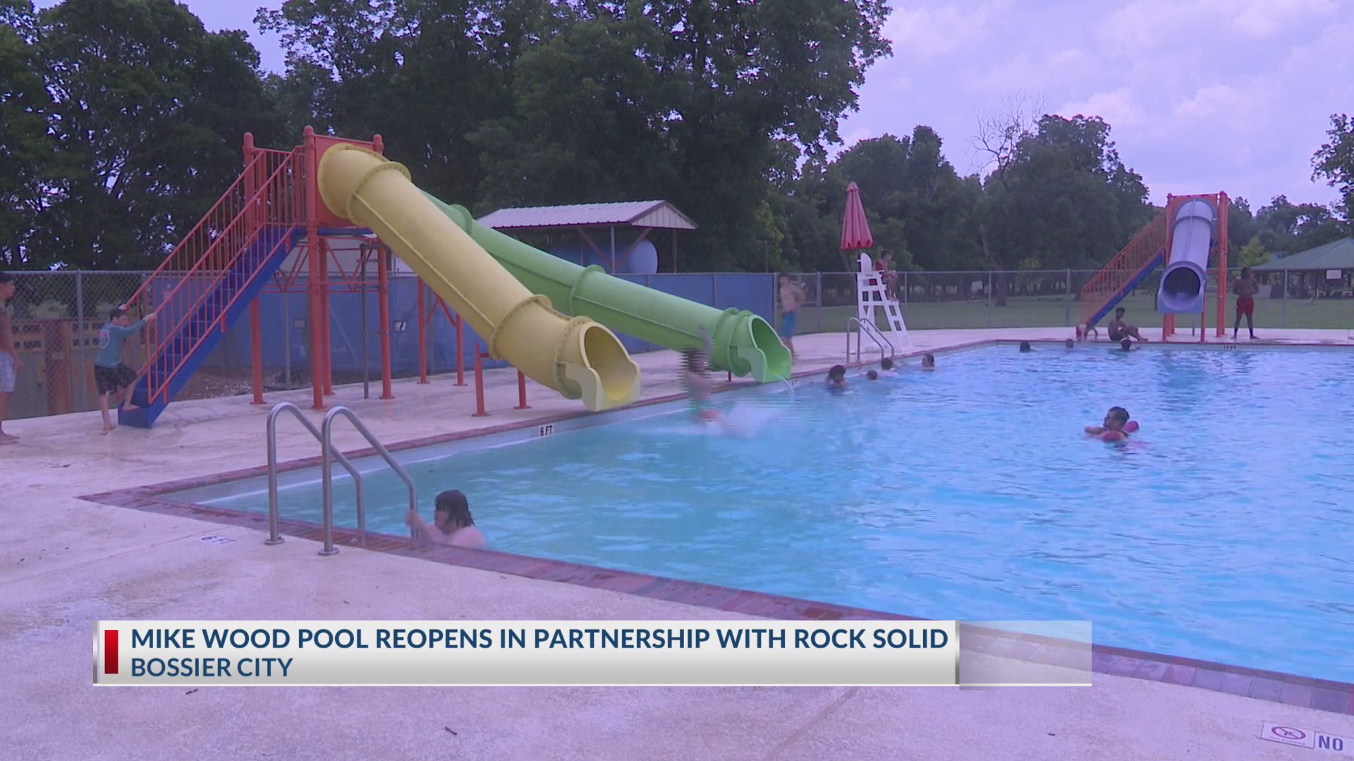 Mike Wood Pool reopens in partnership with Rock Solid