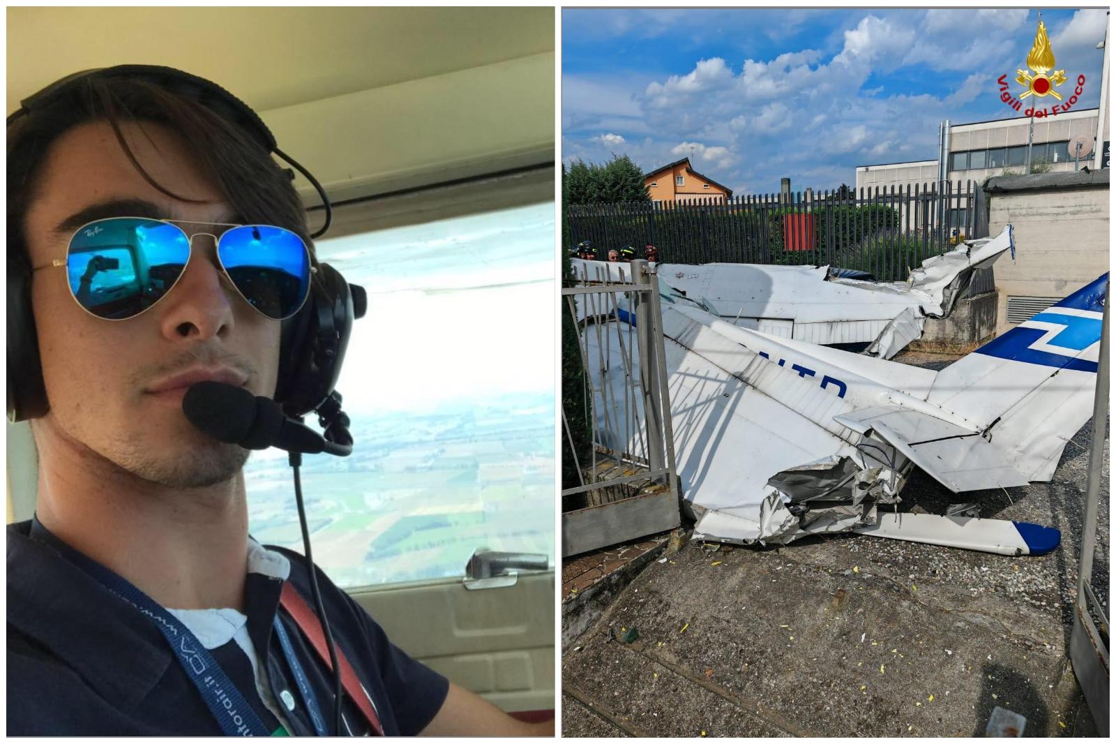 Daniel Taino, il pilota aereo morto nell’incidente a Valbrembo si è ...