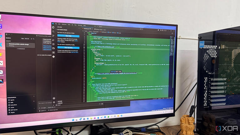 I tried to go back to standard VS Code after a week of agentic coding ...
