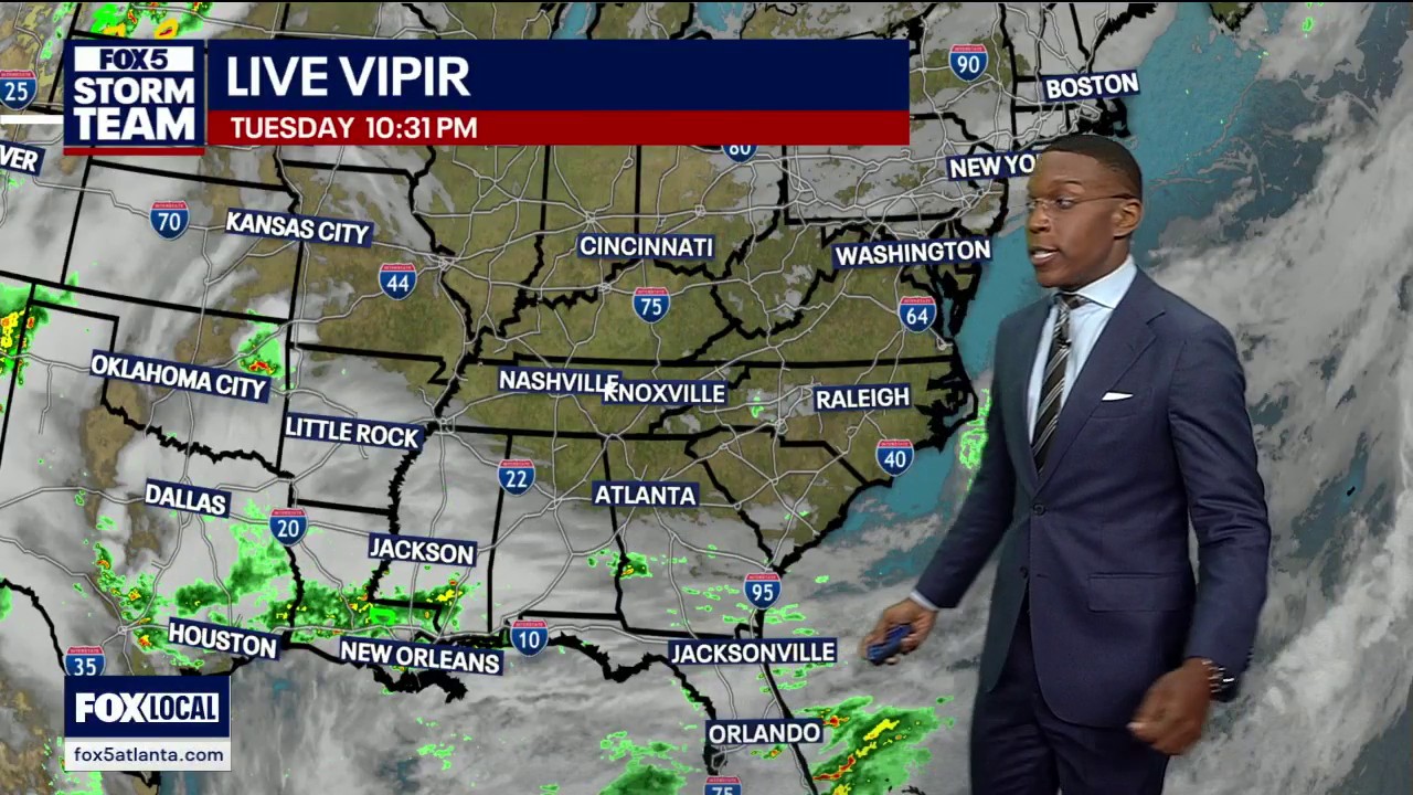 Tuesday night forecast