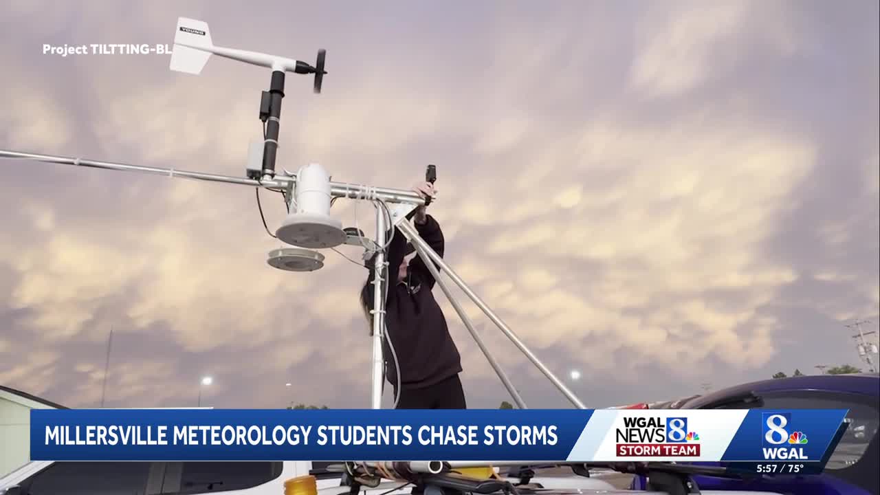Millersville University students research severe weather in Tornado Alley