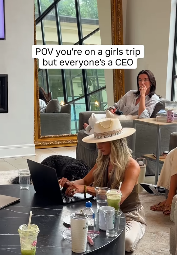 POV: Girls trip where everyone is a CEO