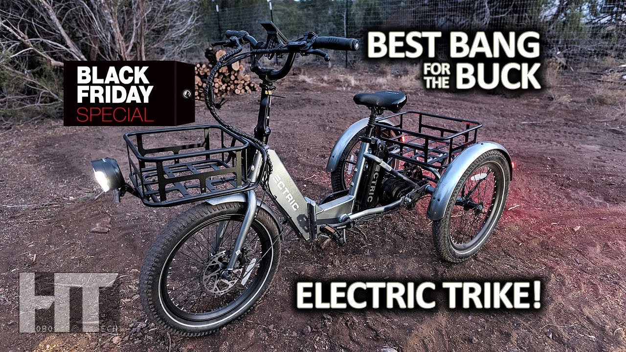 Lectric XP trike review | Budget folding electric bike for seniors ...