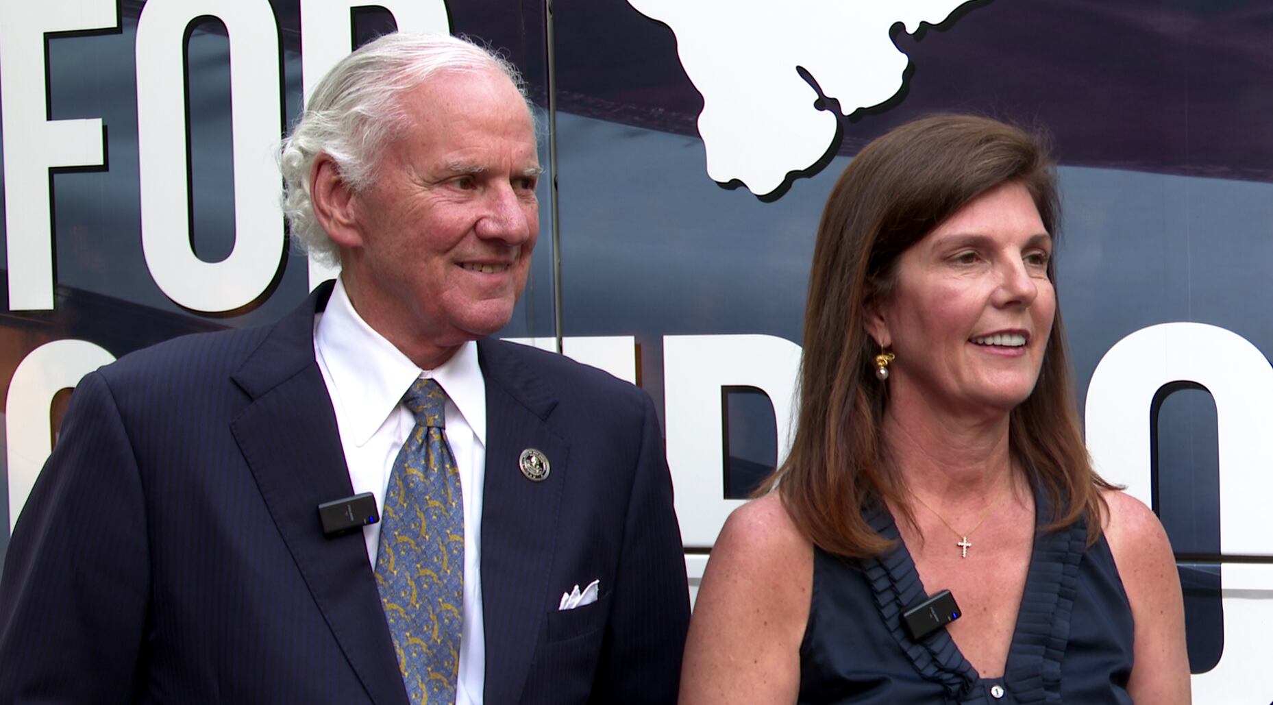 Lt. Gov. Evette campaigns in Warrenville with McMaster