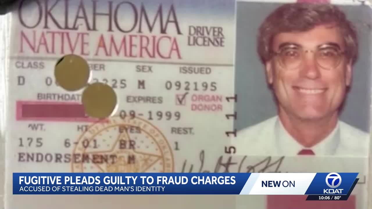 Fugitive pleads guilty to fraud after decades living under dead man's's ...