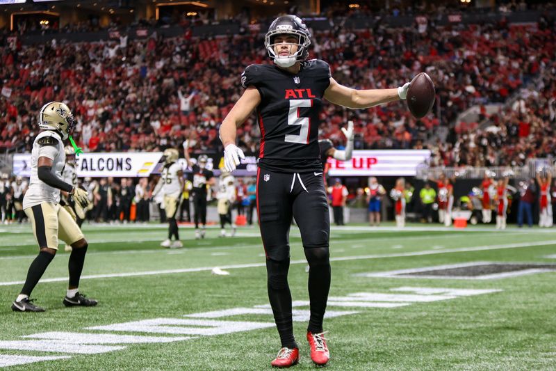 Report: Falcons sign WR Drake London to 4-yr, $141M extension