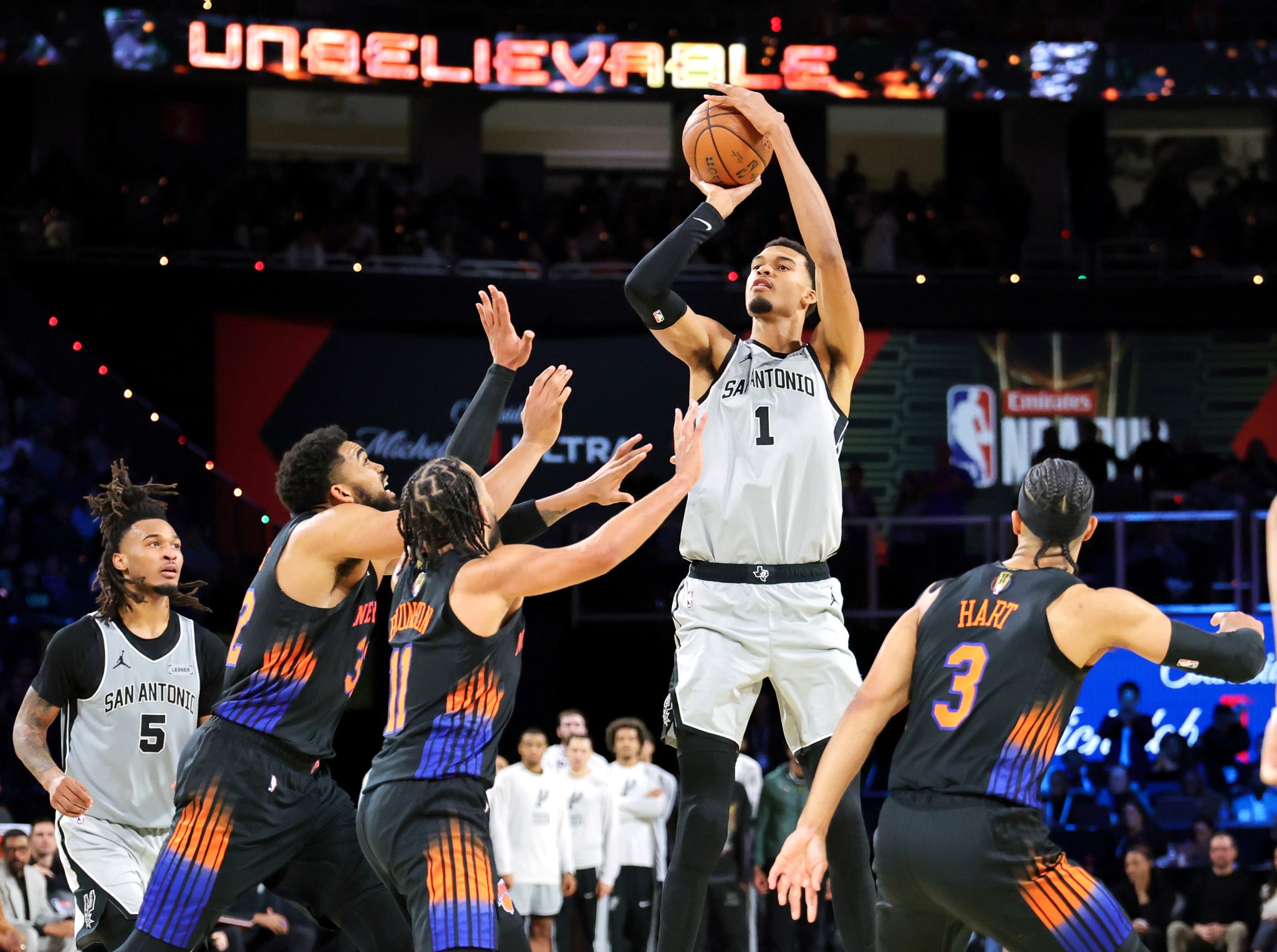 Knicks' Jalen Brunson delivers high praise of Victor Wembanyama