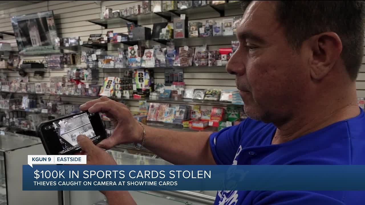 Eastside business robbed of $100,000 in rare sports cards
