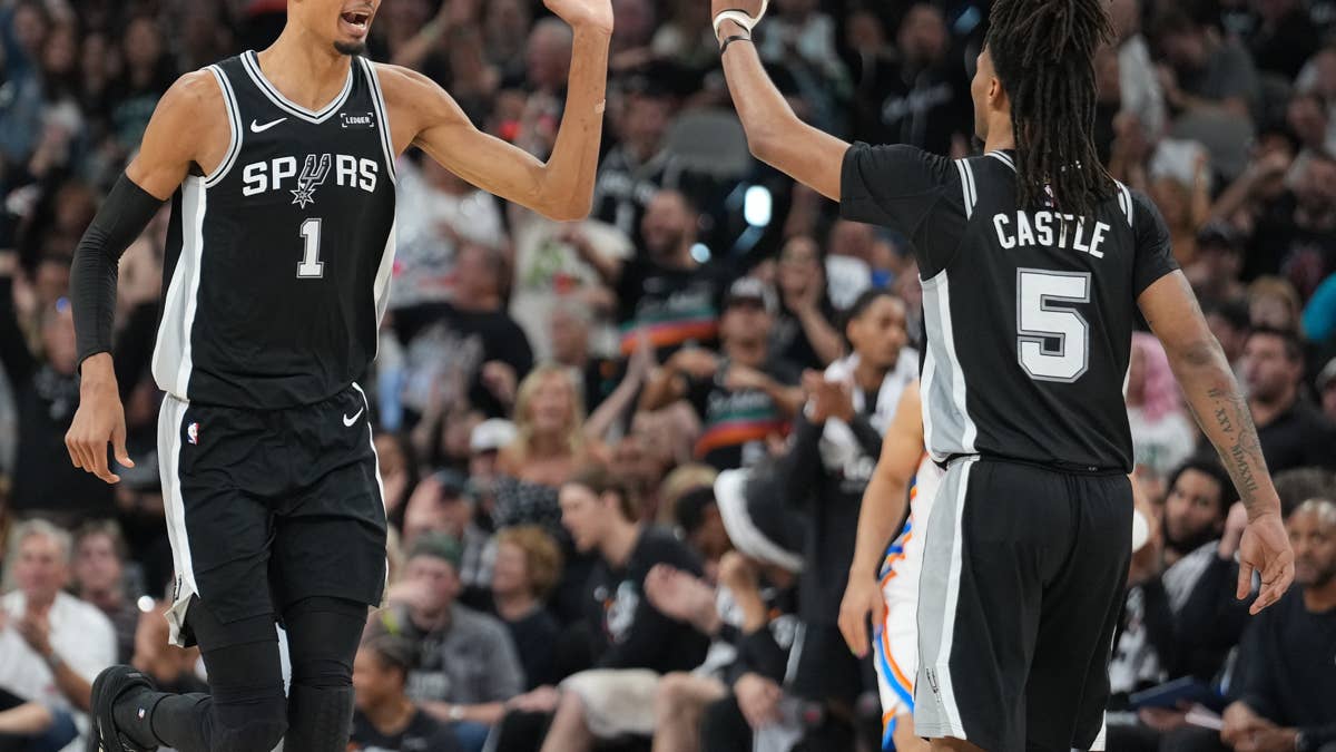 Spurs star Stephon Castle admits to flopping on eve of NBA Finals vs ...