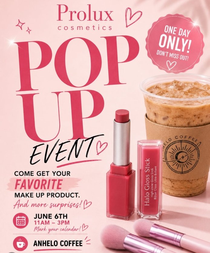 PROLUX COSTMETICS POP-UP, LA