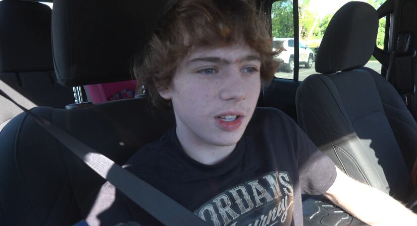 'Thankful to be alive' | Teen motorcycle crash survivor returns home ...