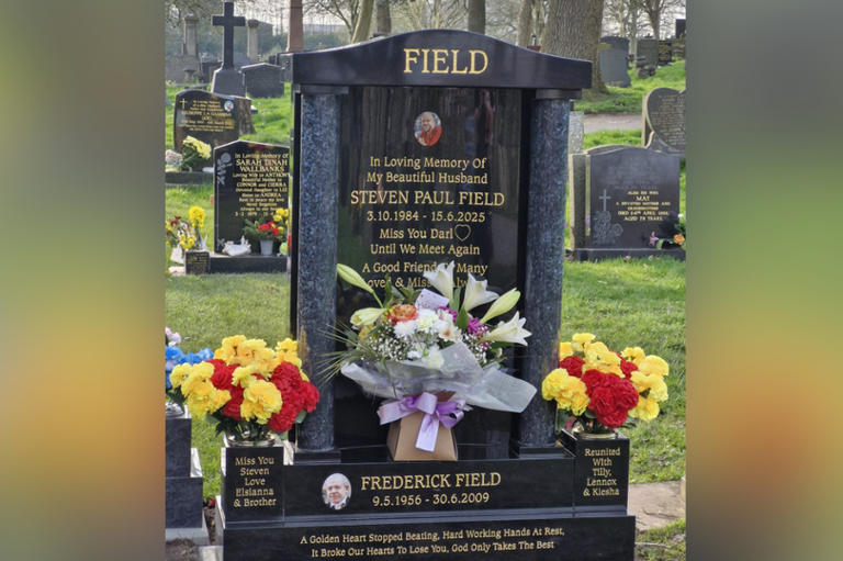 Widow outraged after finding dog poo on husband's Stoke-on-Trent grave