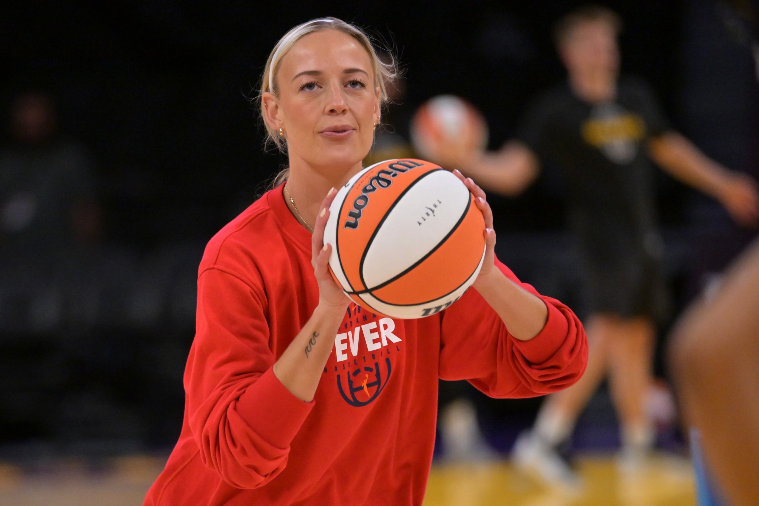 Indiana Fever’ Sophie Cunningham Left In Awe By Claire Kittle’s ...