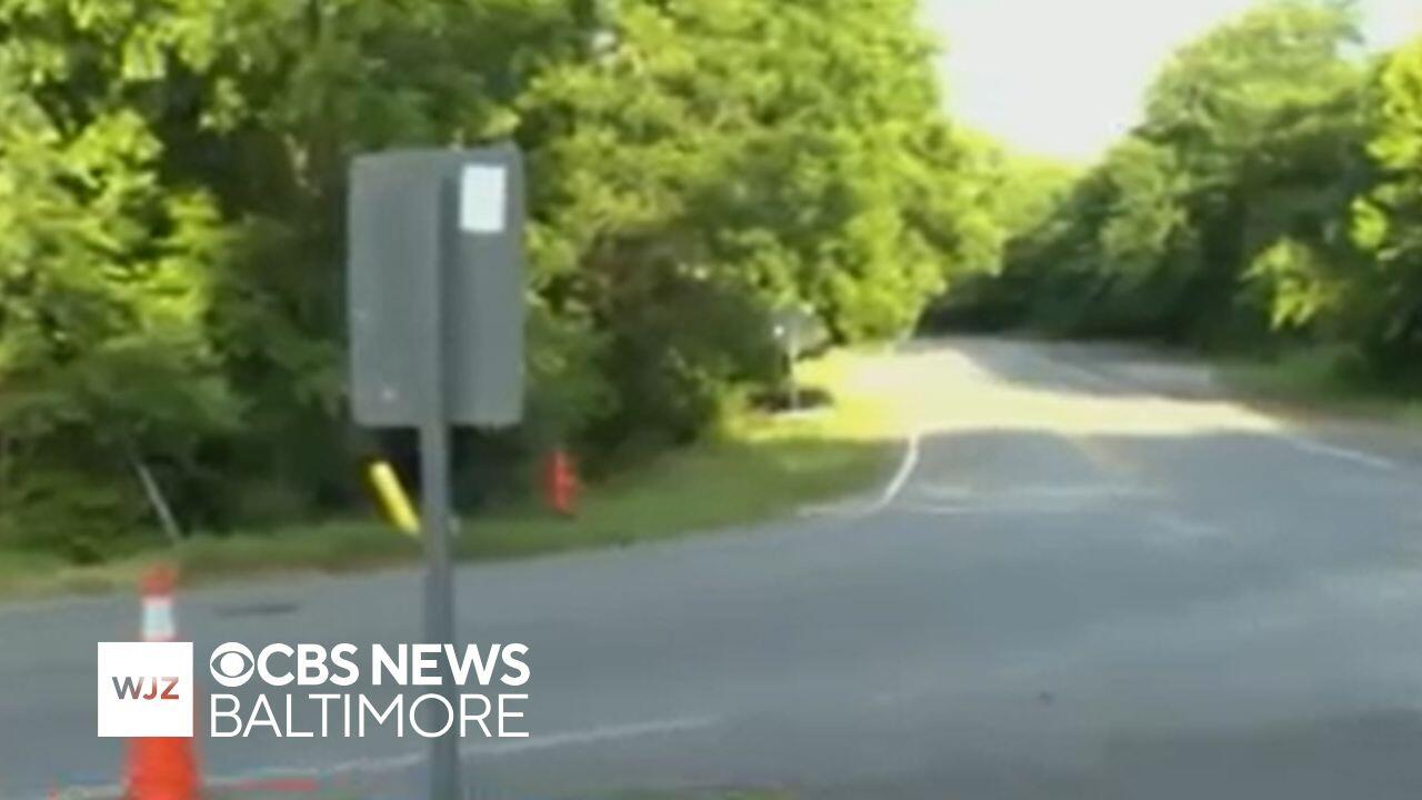 Baltimore County residents say dangerous curve led to cars on their ...