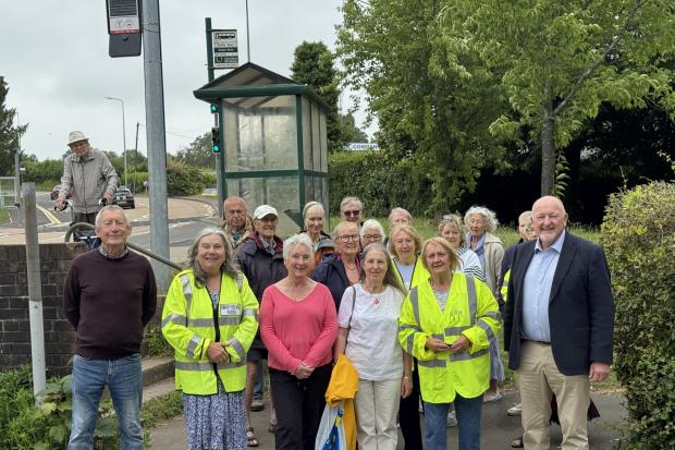 New pedestrian crossing on A4042 opens after years of campaigning