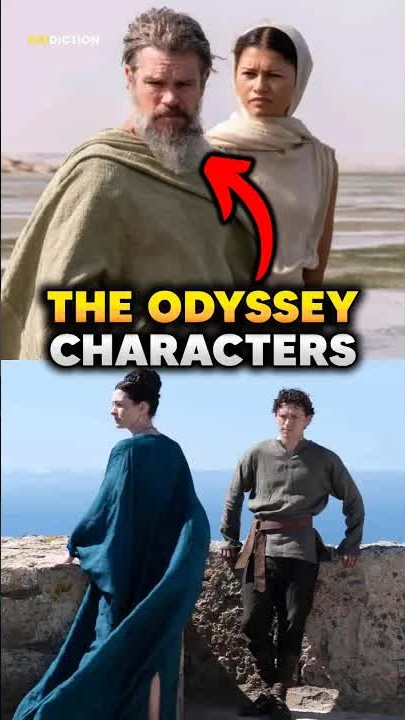 The craziest cast of the Odyssey! #odyssey