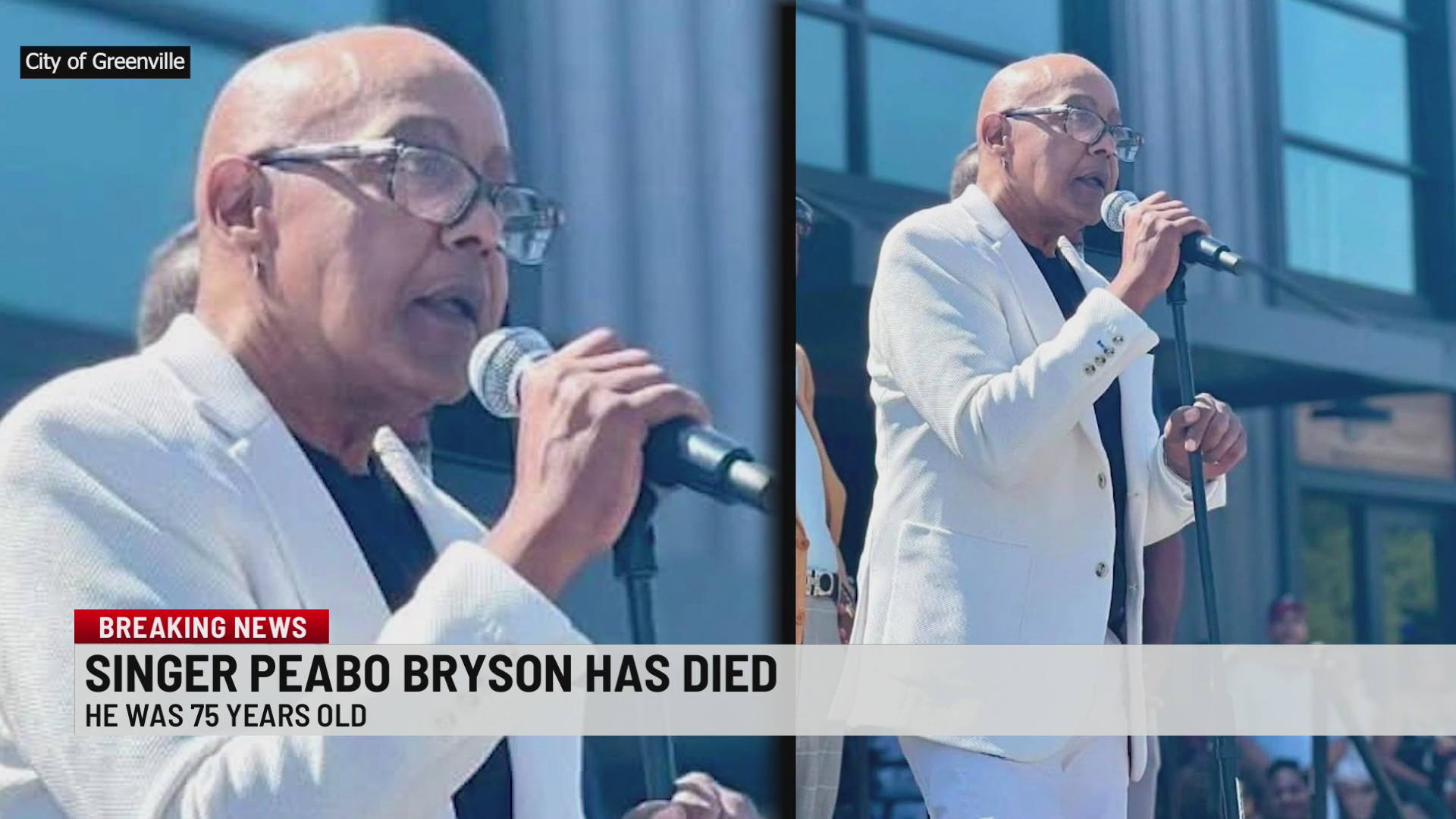 Peabo Bryson, Grammy-winning artist from Greenville, dies at 75