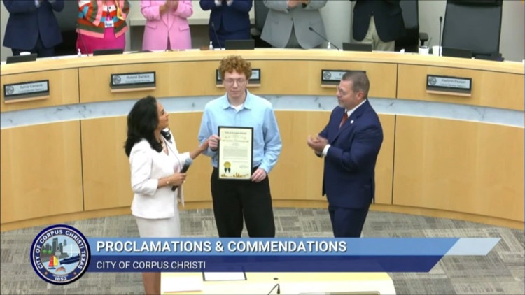 Miller ROTC student honored after risking his life to rescue woman from ...