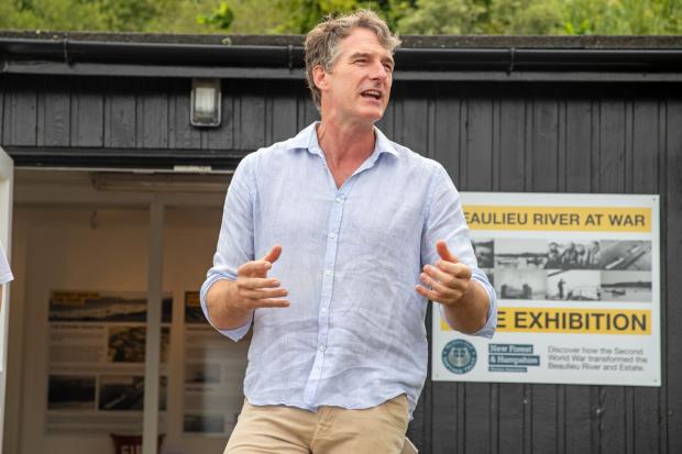 Historian launches exhibition on wartime history of Beaulieu River