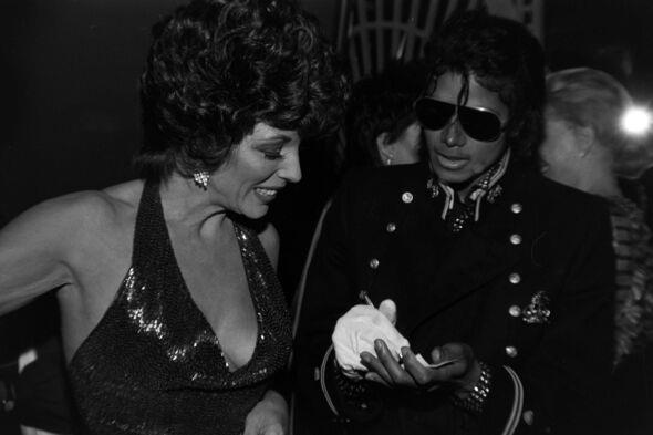 Joan Collins shares Michael Jackson's true colours as he said same ...