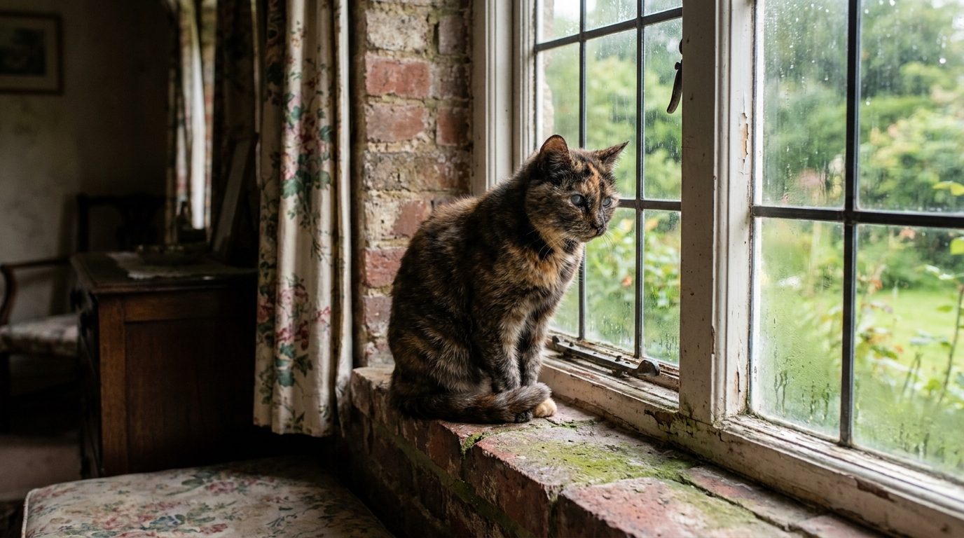« Au goûter, elle était morte » : leur chatte de 19 ans, pucée, est ...