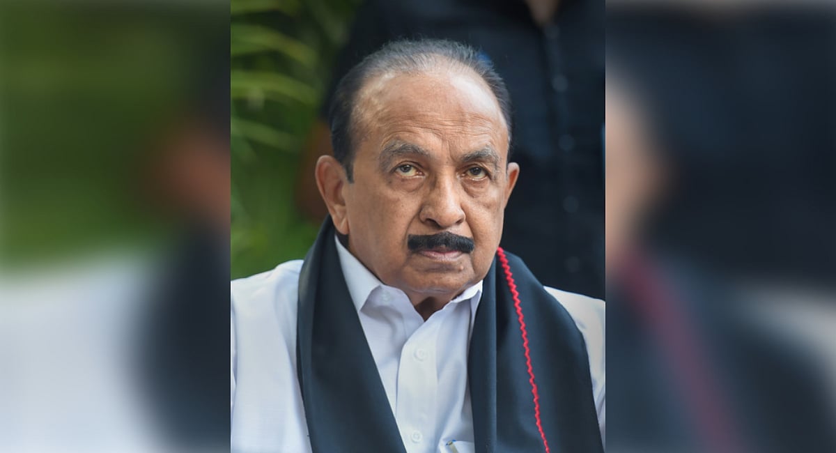 Vaiko at crossroads as discontent grows in MDMK