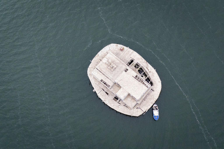 Mit Vogelkot und Rost: Mini-Insel vor Rügen wird versteigert