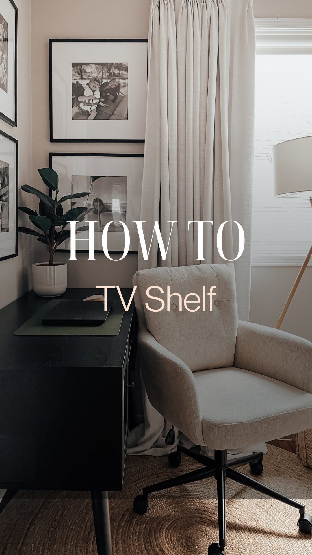 Smart shelf solution when you need a TV stand