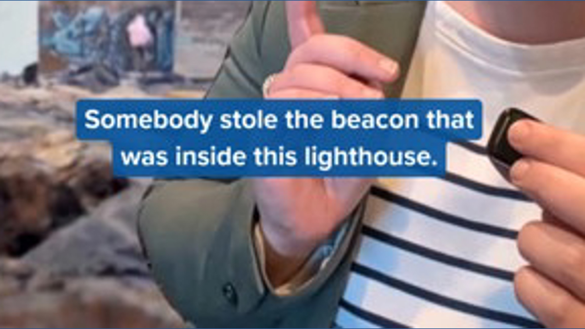 Lighthouse beacon on Lake Superior reportedly stolen
