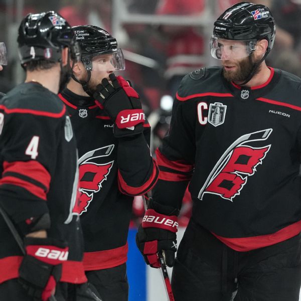 Golden Knights rally again, swipe Game 1 from Hurricanes