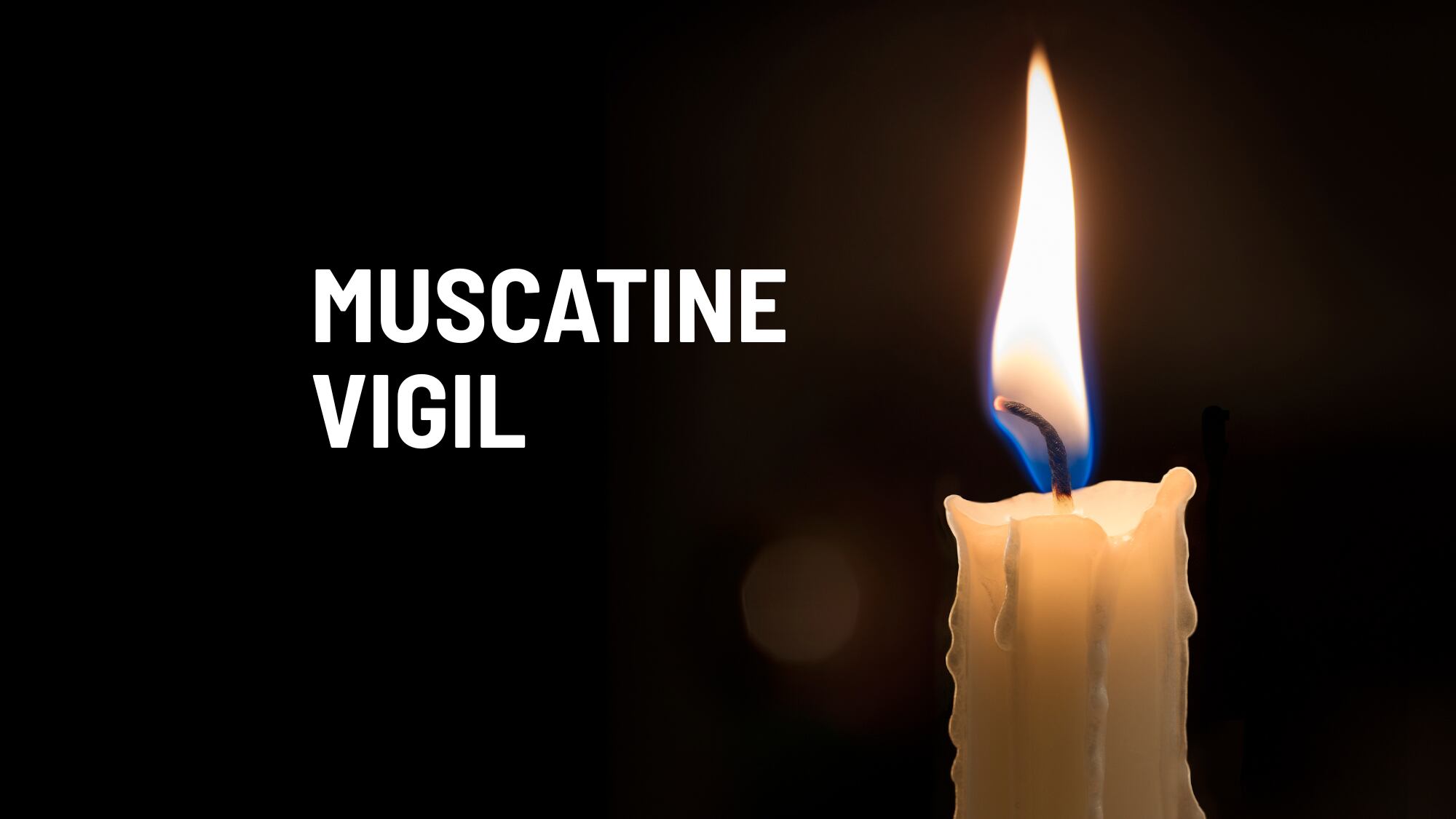 Surviving son leads Muscatine in mourning after horrific tragedy