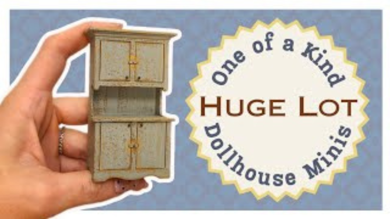 Half scale dollhouse miniature artisan haul showcase
