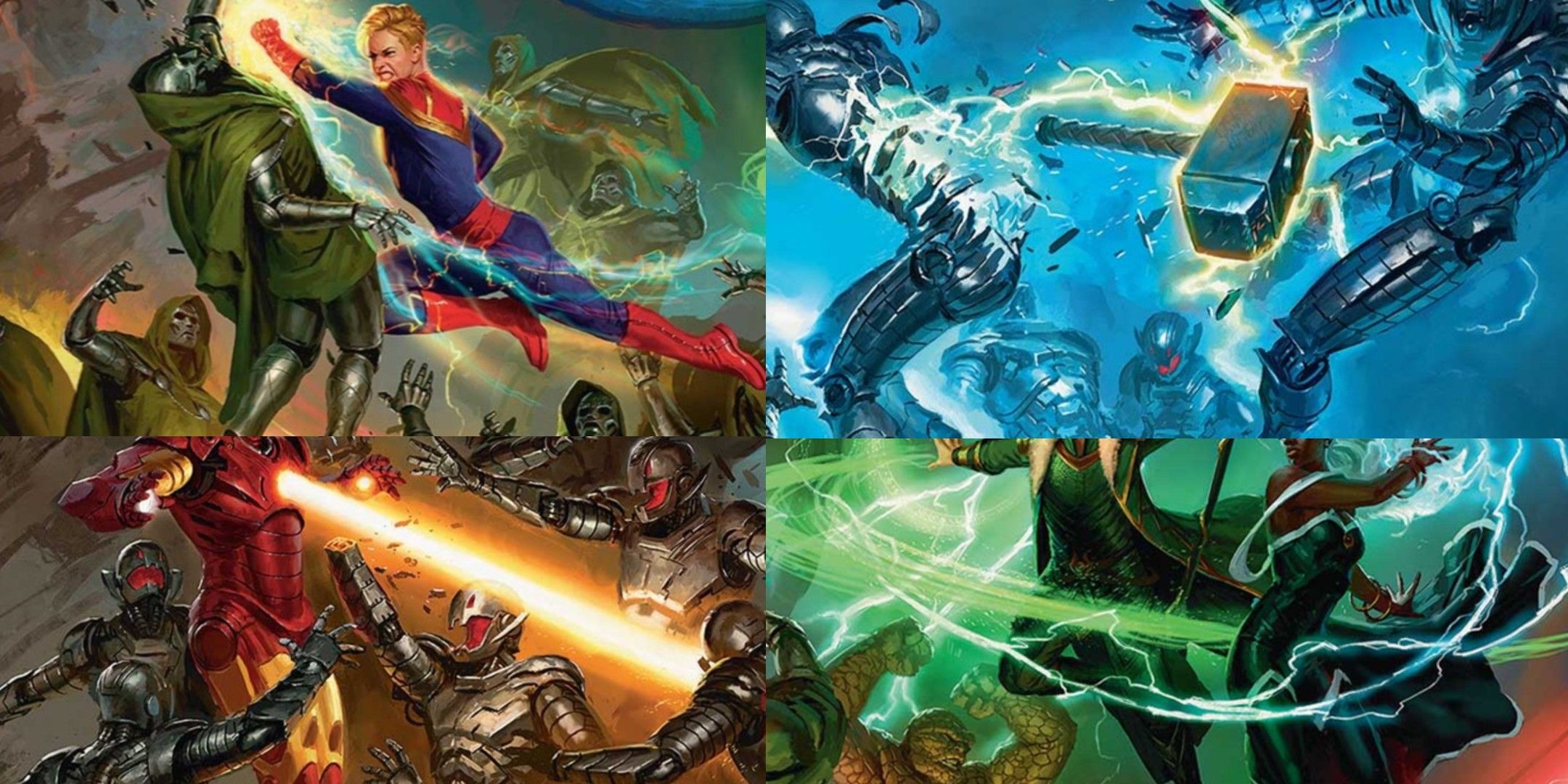 All Magic: The Gathering cards revealed for the Marvel Super Heroes set
