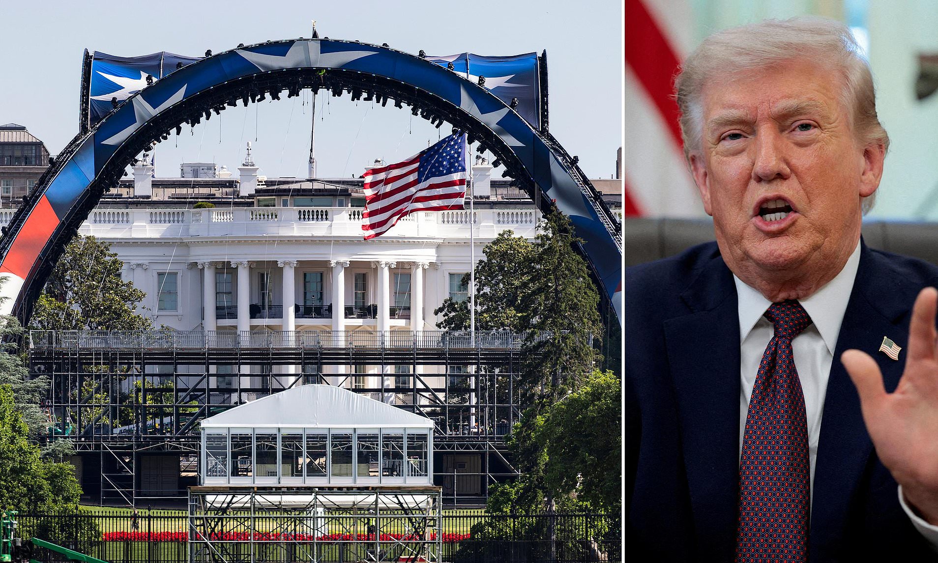 Donald Trump weighs keeping 'attractive' UFC octagon on White House's ...