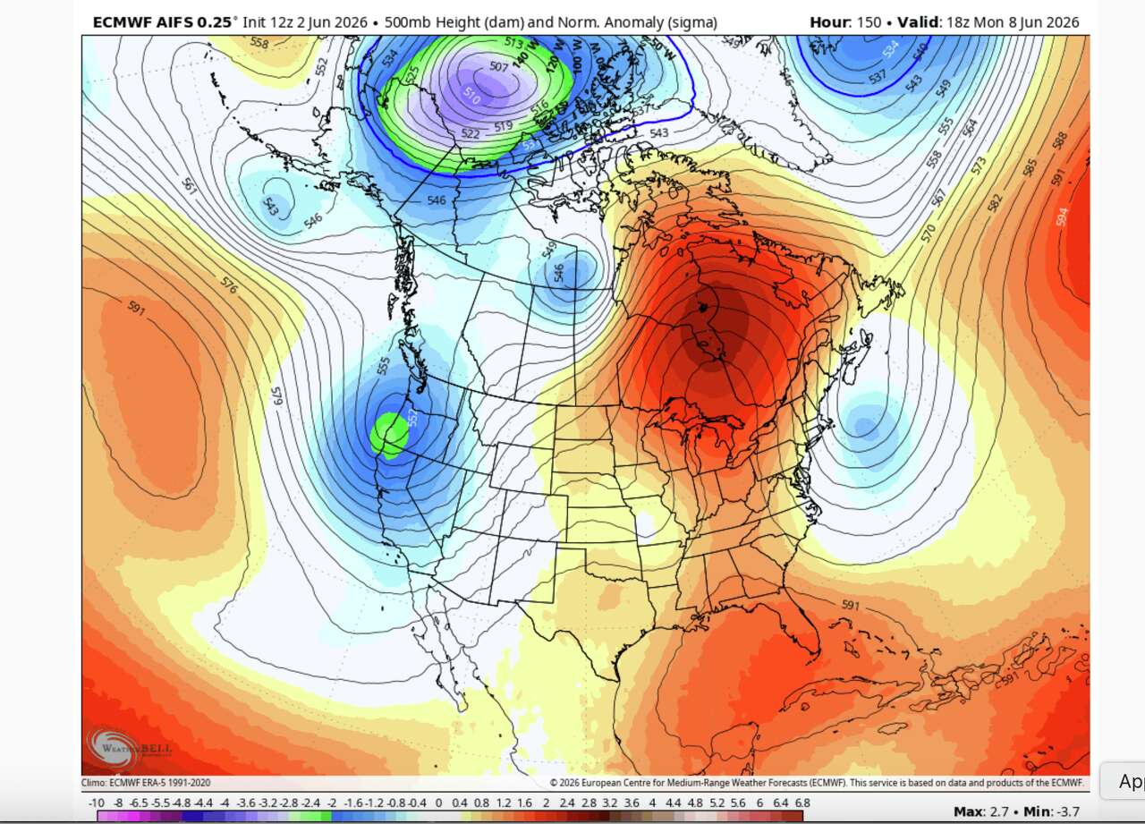Four weather signals that could shape California's June