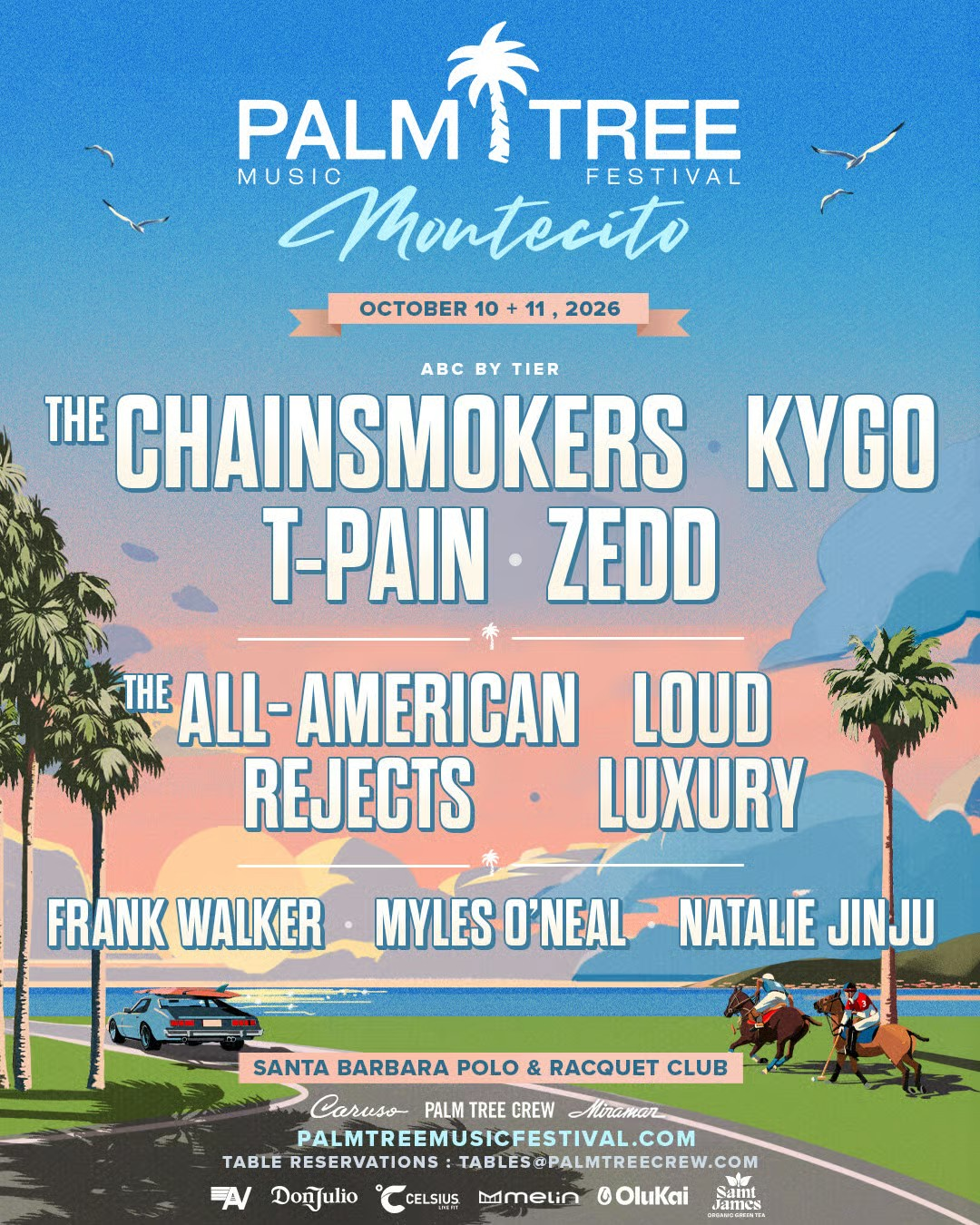 2026 Palm Tree Music Festival, LA