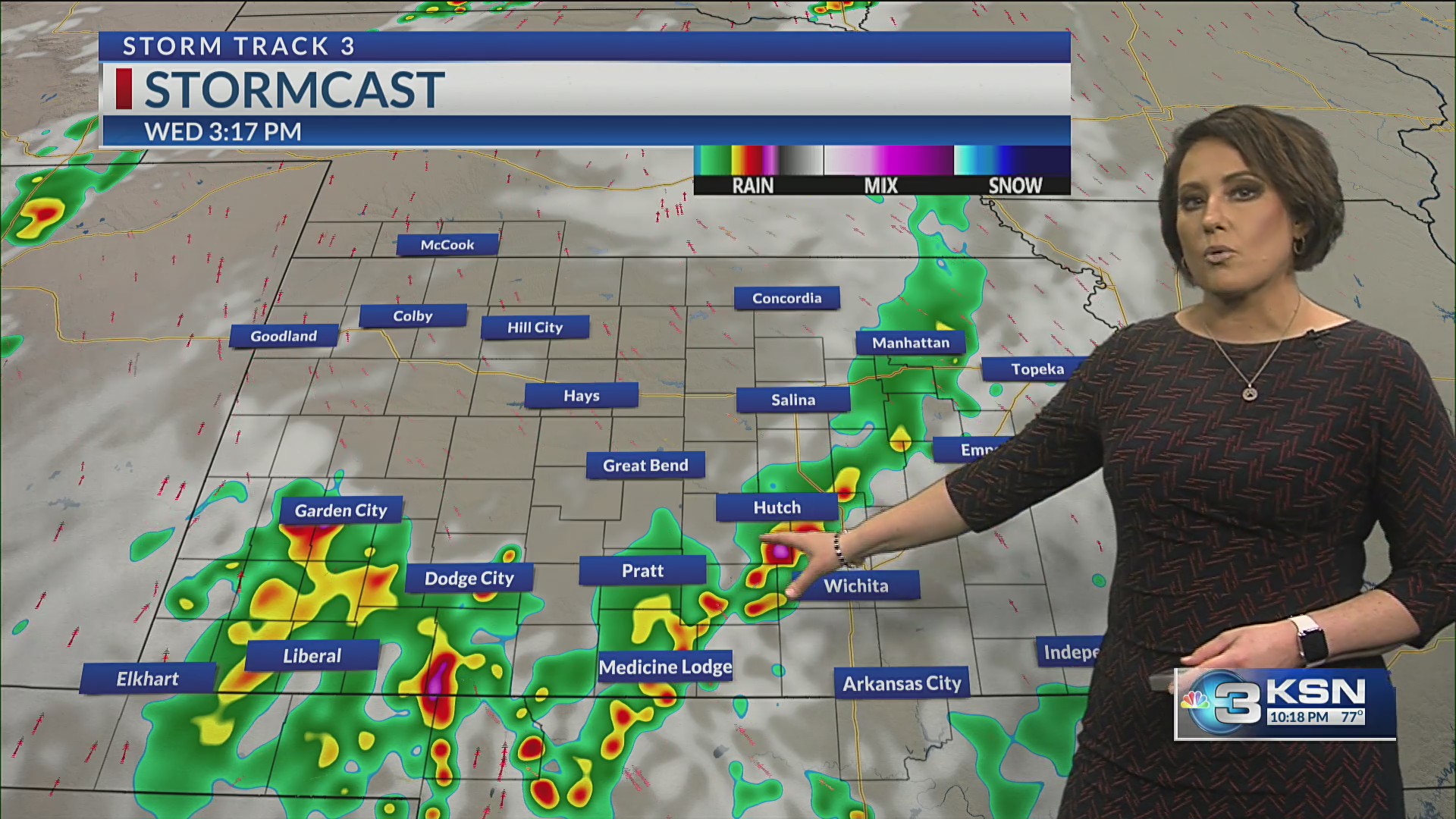 Tuesday overnight weather update