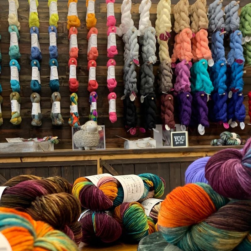 The yarn selection at this Texas shop feels like a treasure hunt for ...